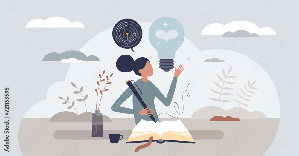 Self awareness and writing diary to understand daily emotions tiny ...