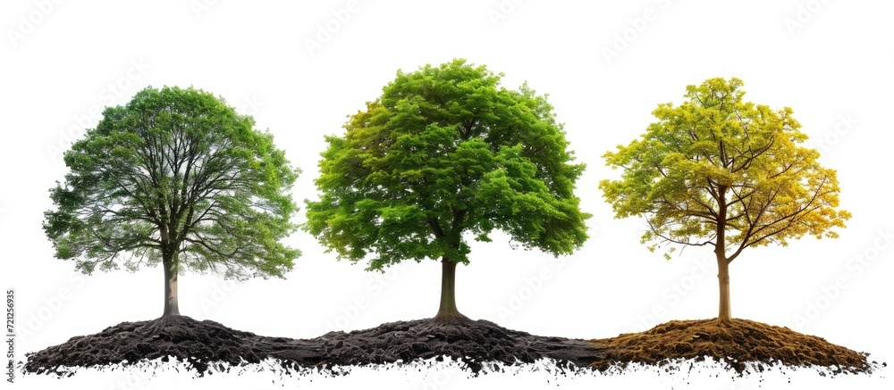 Trees are living organisms that undergo metabolic functions like ...