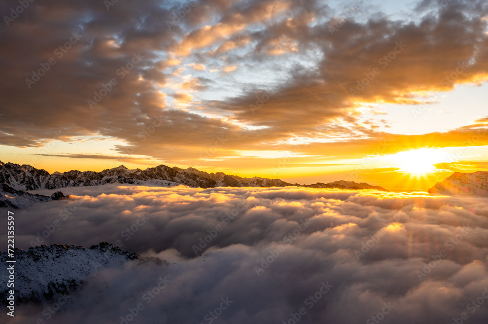 Mount Siguniang, Four Girls Mountain the Sacred Mountain in the East, National Geo-park of China ...