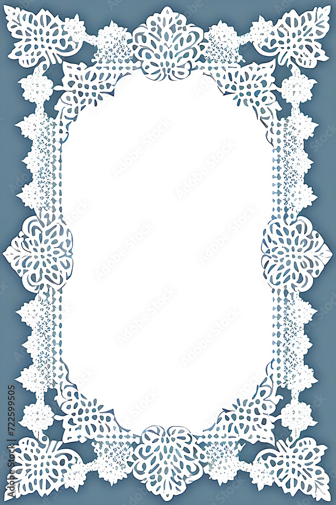 stationery, letter, invitation, or scrapbook paper or card design ...