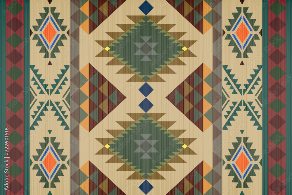 Southwestern Style - The geometric southwestern Aztec pattern makes a ...
