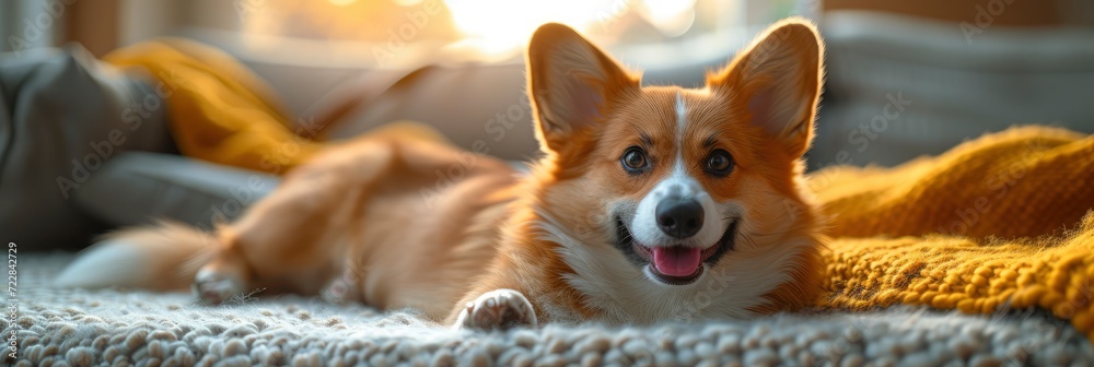 Adorable Cute Welsh Corgi Pembroke Going, Desktop Wallpaper Backgrounds ...