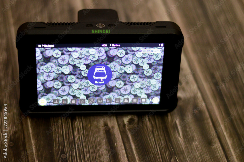 Cairo, Egypt, January 25 2024: Atomos Shinobi 4K HDMI Monitor is a 5.2 ...