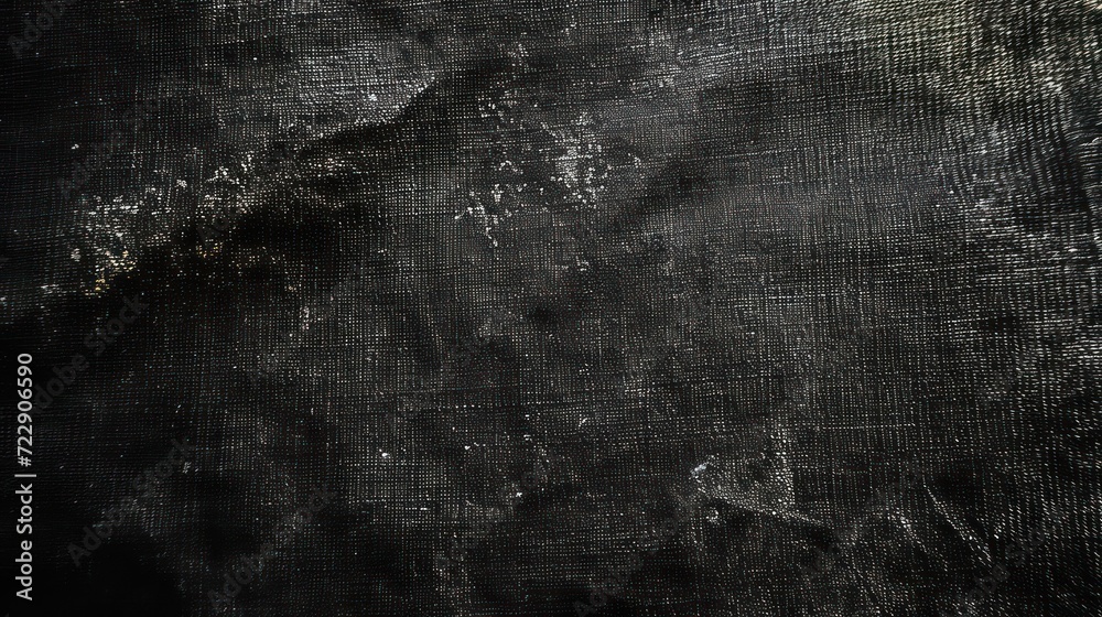 black fabric, matte black abstract vintage background for design ...