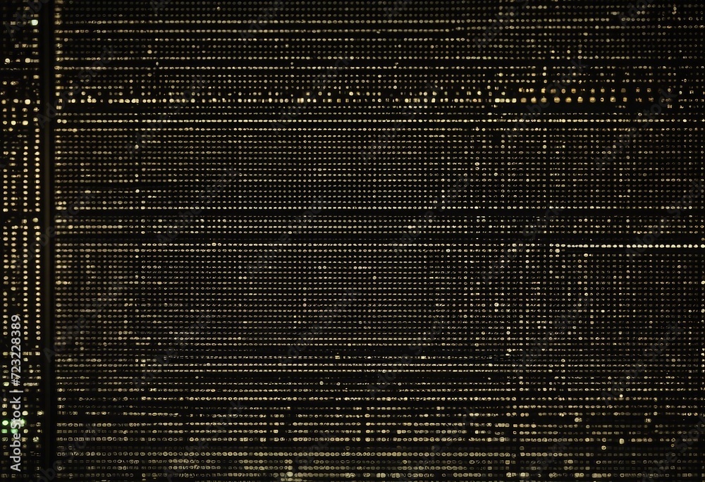 Backside of big LED screen monitor display Texture of back view of LED ...