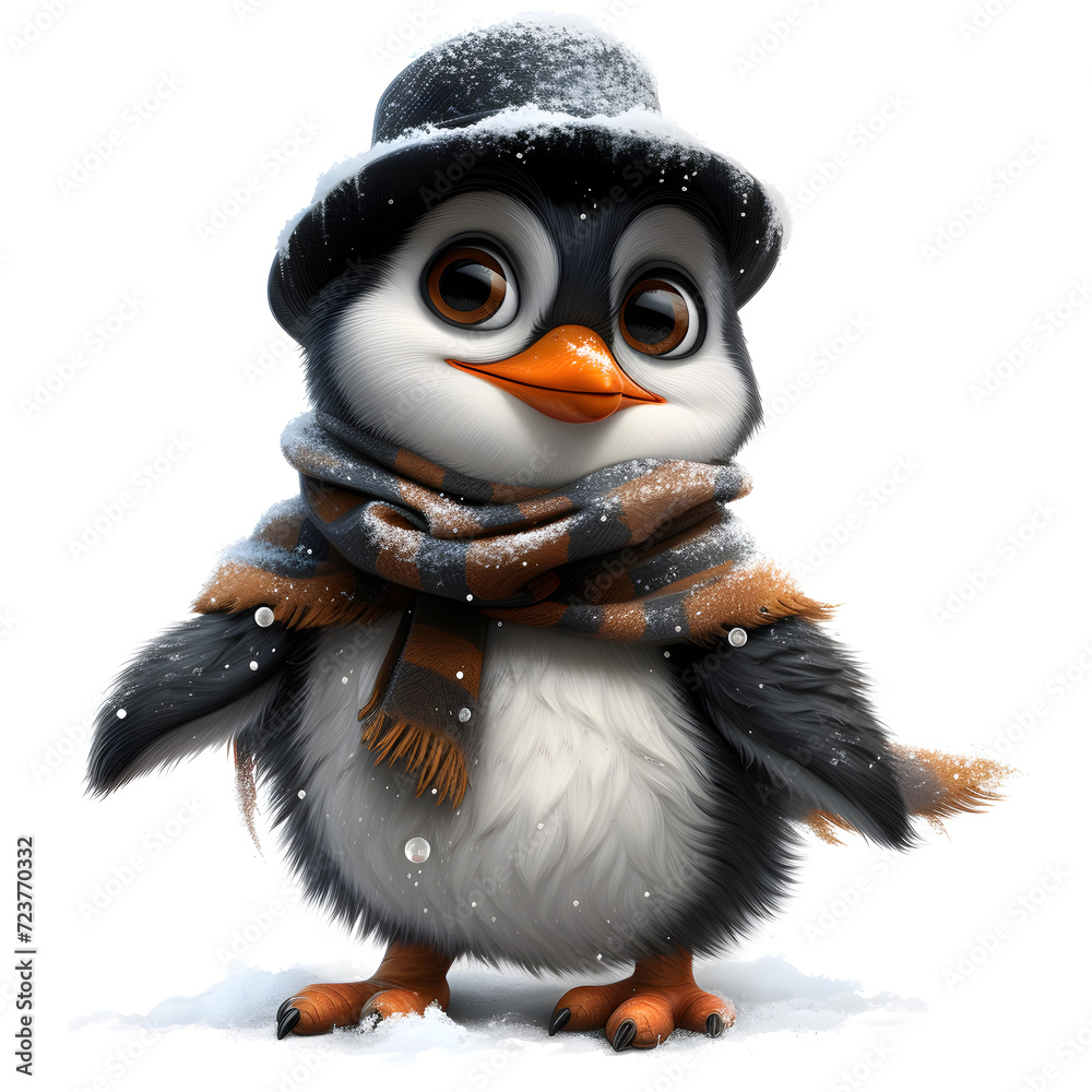 Vector Image of Cute Pippin the Penguin Cliparts Stock Illustration ...