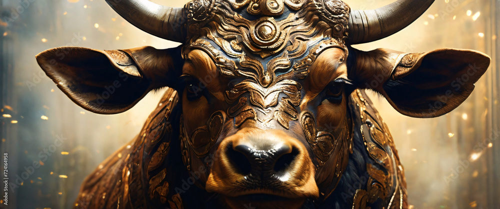 Stock-Illustration „the intricate details of the Minotaur appearance ...