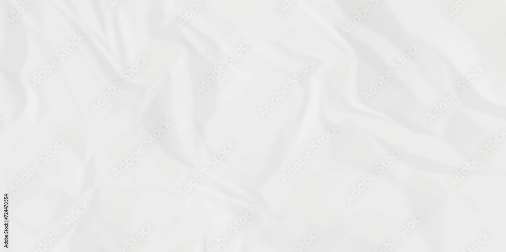 White paper texture is crumpled paper texture. White crumpled and ...