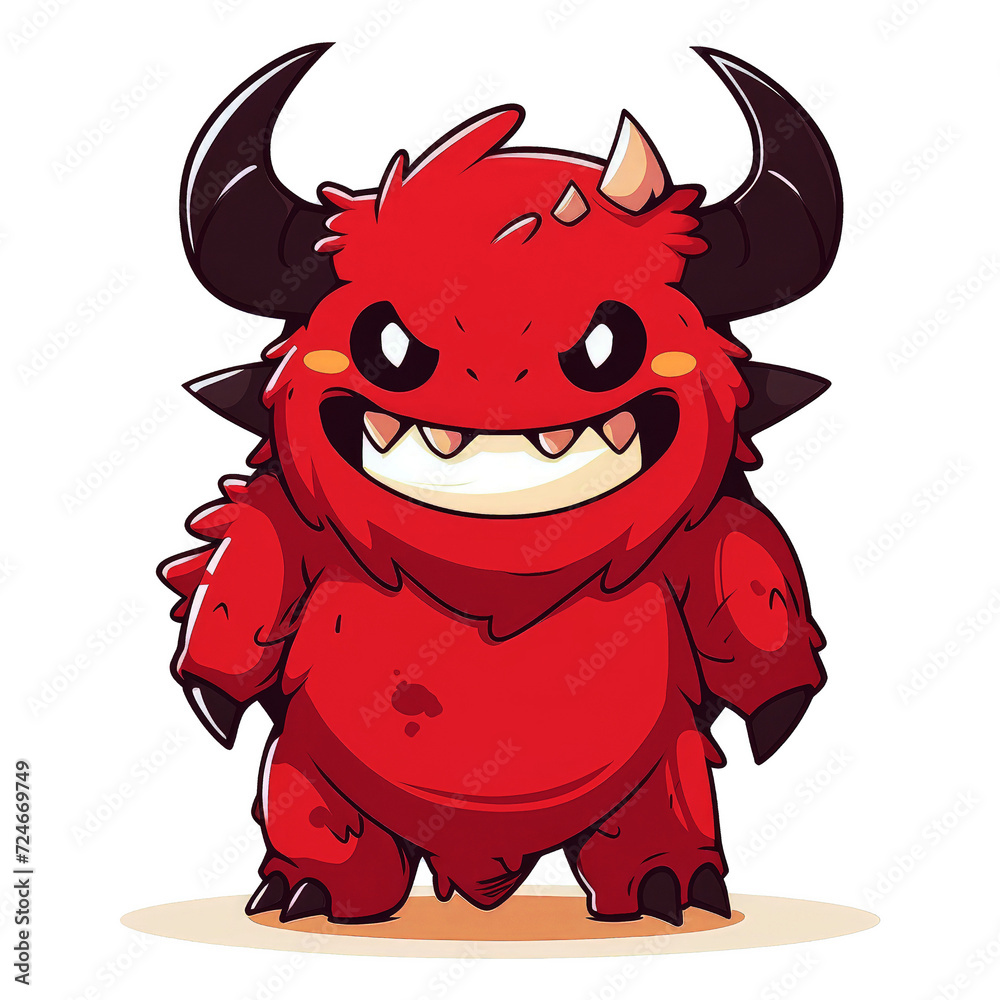Chibi tank monster game character image. Tank warrior monster design ...