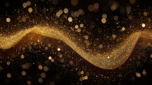 Golden Graduated Sparkle Background Free Stock Photo - Public Domain ...