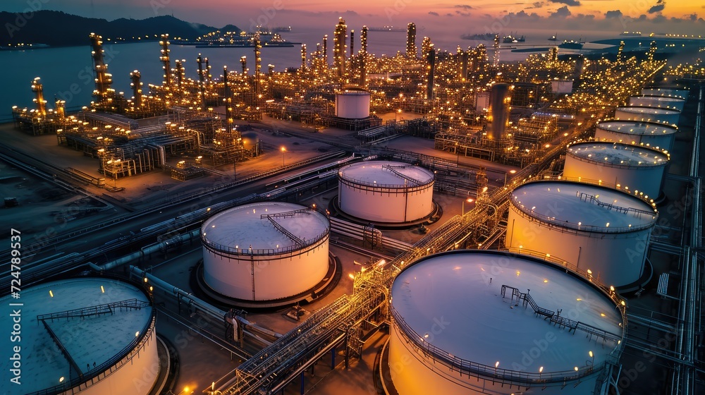 Tank farm storage chemical petroleum petrochemical refinery product at ...