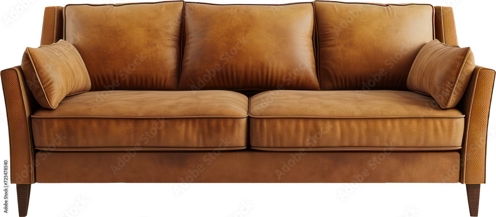 Couch transparent background PNG clipart Stock Photo | Adobe Stock