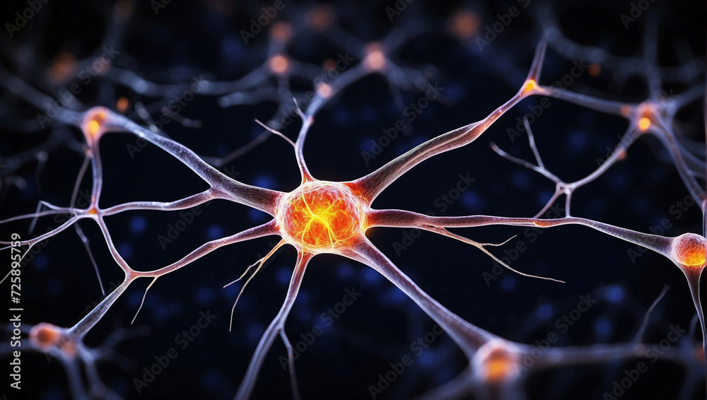 Neurons or brain nerve cells form part of the nervous system which ...