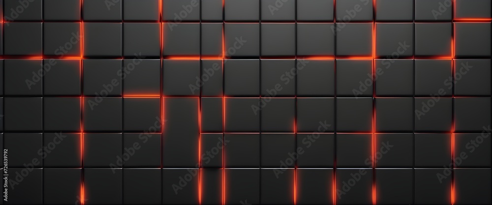 Carbon texture 3d tiles aligned. Abstract background wallpaper. Ascetic ...