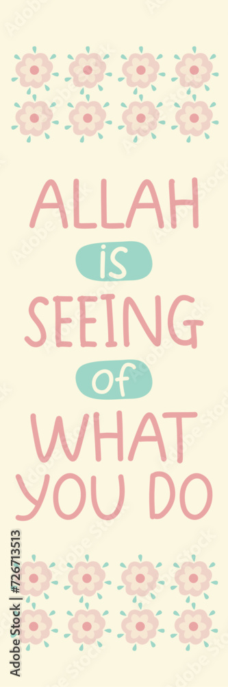 Printable Bookmarks, Muslim Bookmarks, Islamic printables card, Islamic ...