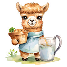 St. Patrick's Day Llama Free Stock Photo - Public Domain Pictures