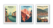 Travel Posters Cards Germany Free Stock Photo - Public Domain Pictures