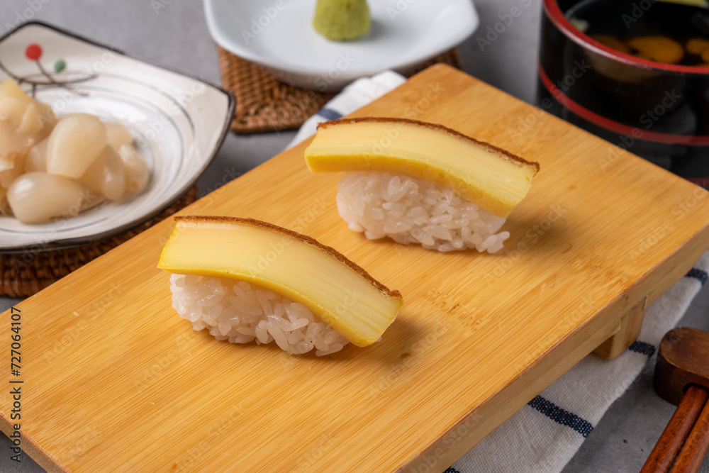 Flatfish, sushi, salmon, fish, sashimi, shrimp, tuna, Japanese, big ...