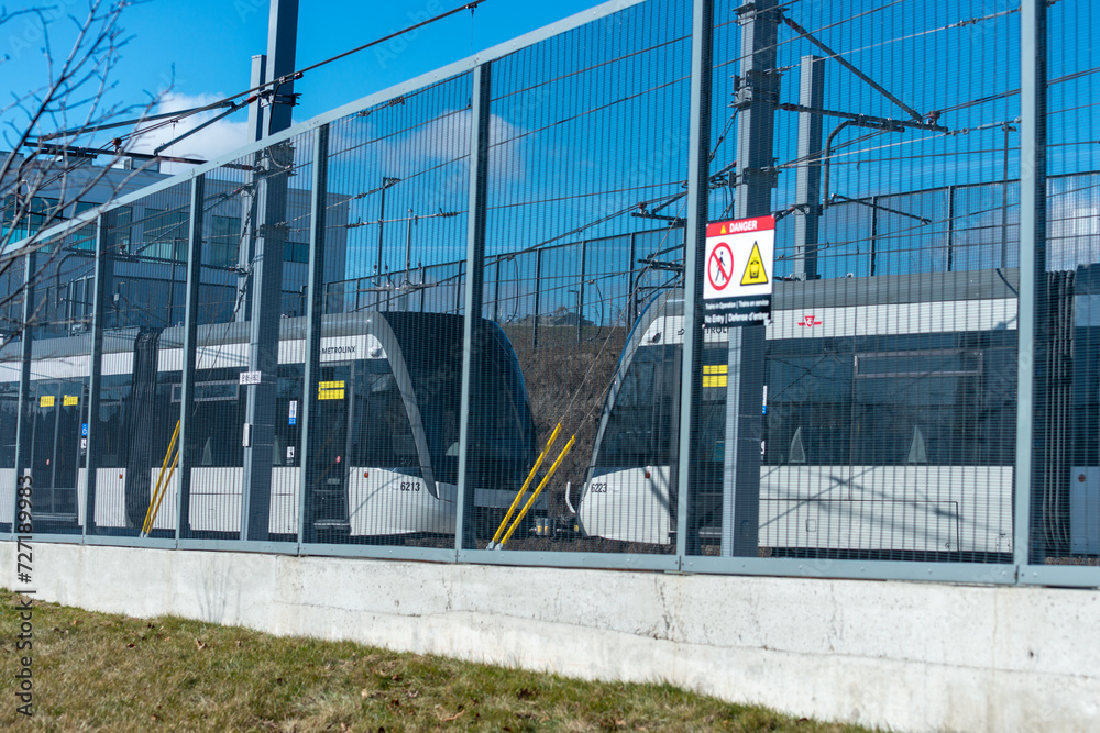 Eglinton Crosstown, Line 5, light rail line with Flexity Freedom metro ...