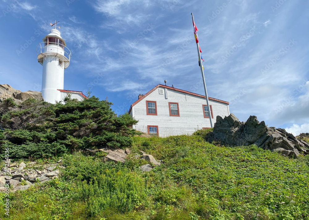 Lobster Cove Head Lighthouse at Gros Morne National Park in ...