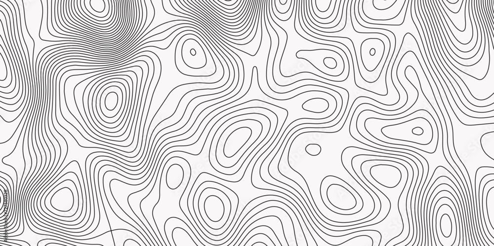 Map in Contour Line Light topographic topo contour. Topographic Map ...