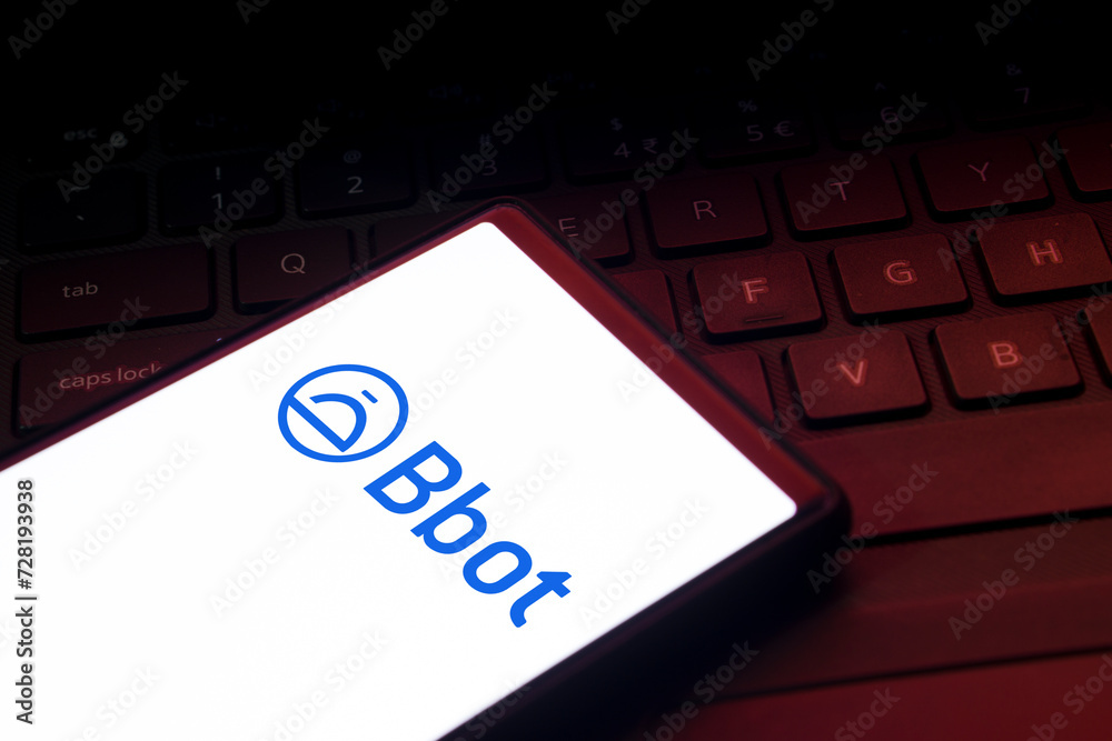 Dhaka, Bangladesh- 14 March 2024: Bbot logo is displayed on smartphone ...