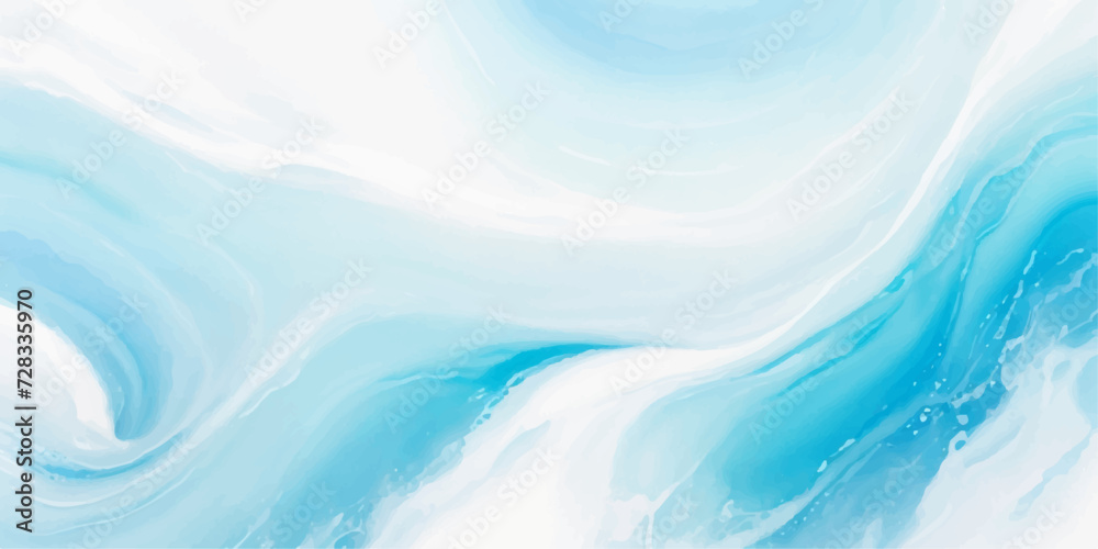 abstract soft blue and white abstract water color ocean wave texture ...