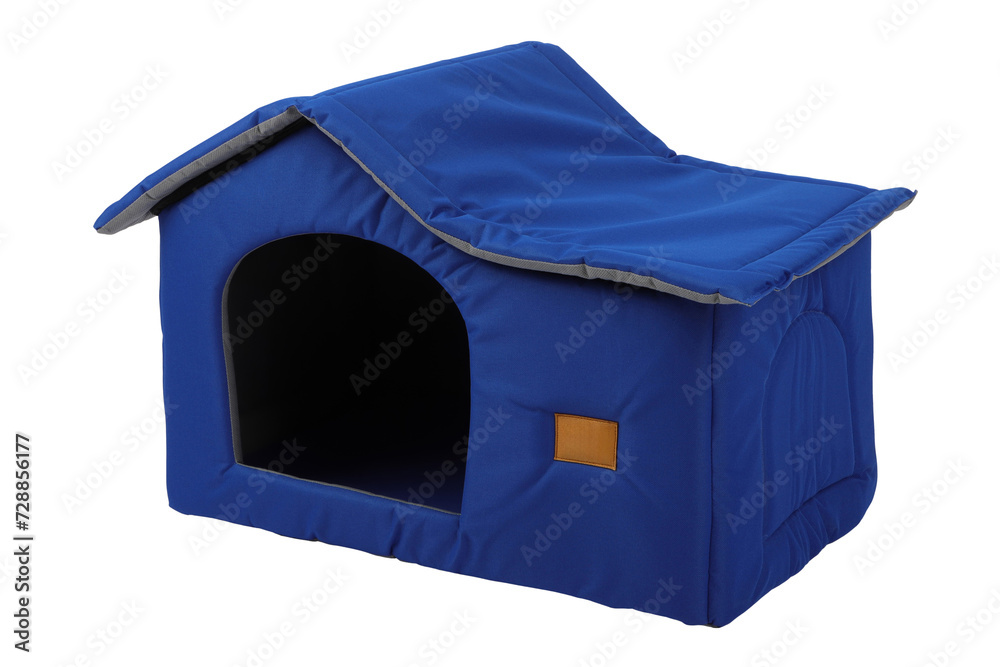 Pet kennel, fabric nest house for small dogs and cats, isolated white ...