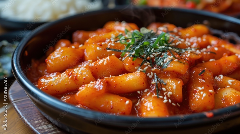 Tteokbokki - Korean Street Food Stock Photo | Adobe Stock