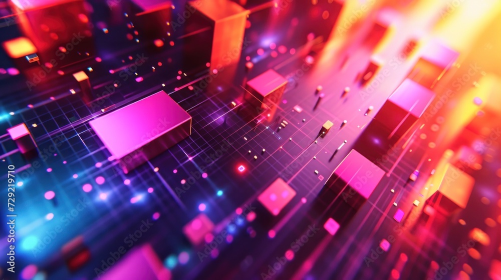 Retro 90s Vaporwave Holographic Background with Pixel Art, Retro Gaming ...