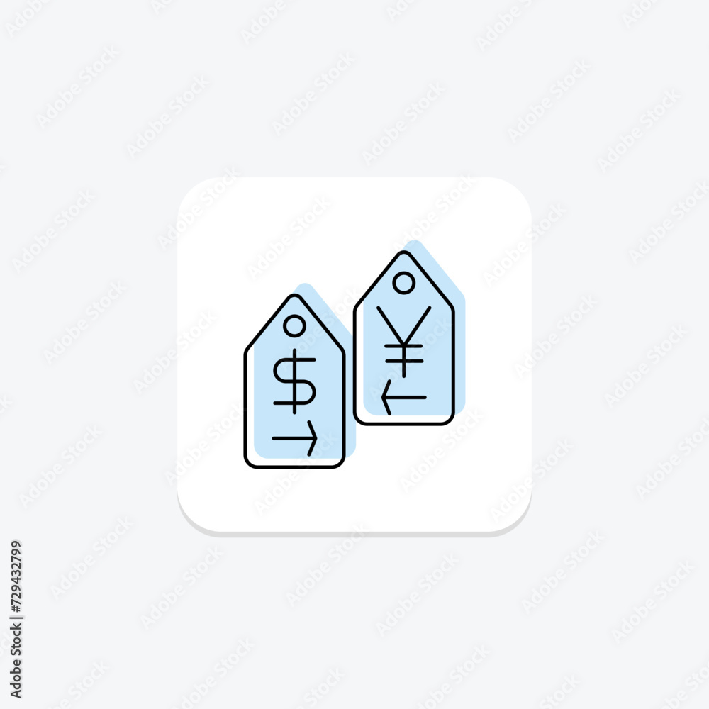 Price Comparison icon, price, comparison, shopping, retail color shadow ...