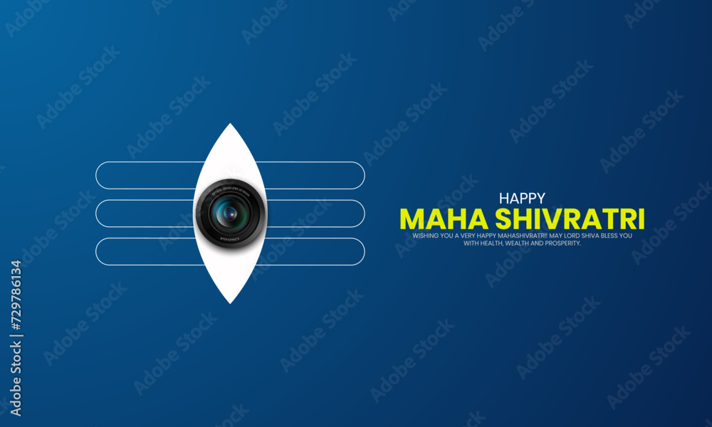 Happy Maha Shivratri Festival, Creative Creative Lord Shiva Shivratri ...