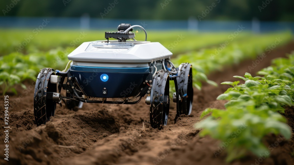 Automated Agriculture: Artificial Intelligence powered robot for pulling weed, Smart Internet of ...