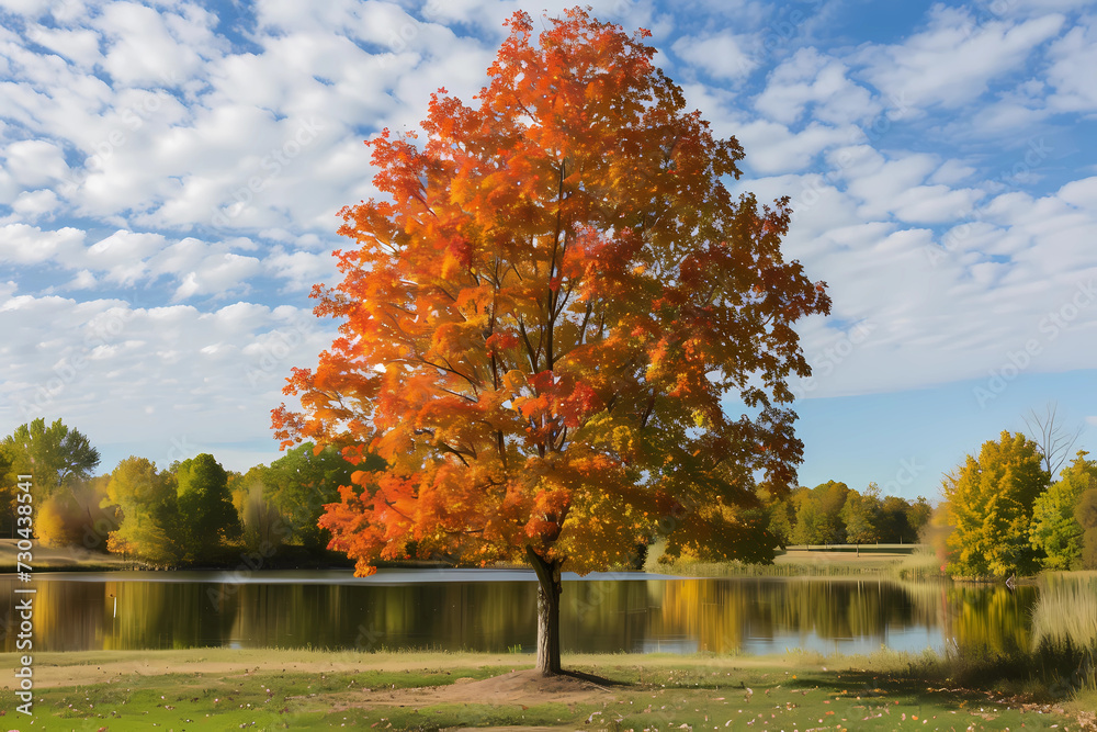 American sweetgum (Liquidambar styraciflua) - North America - Deciduous ...