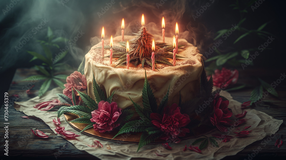 High Art: AI-Generated Images Celebrating the Beauty of Cannabis ...