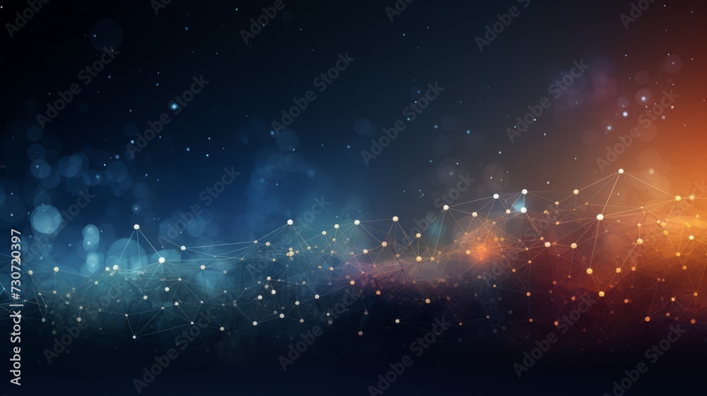 abstract technology background with minimalist design: connectivity ...
