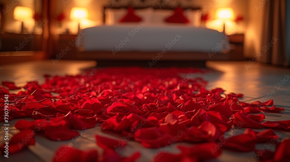 Rose Petals on Bed: A Monthly Celebration of Love and Romance ...