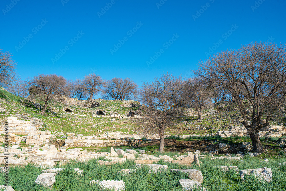 Amazing views from Teos (Teo), an ancient Greek city on the coast of ...