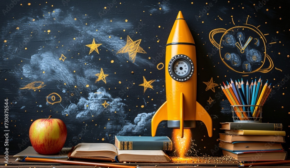 Launching into Learning: A Rocket-Inspired Bookshelf Generative AI ...