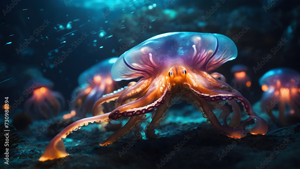 Explore the mesmerizing underwater world, encountering exotic marine ...
