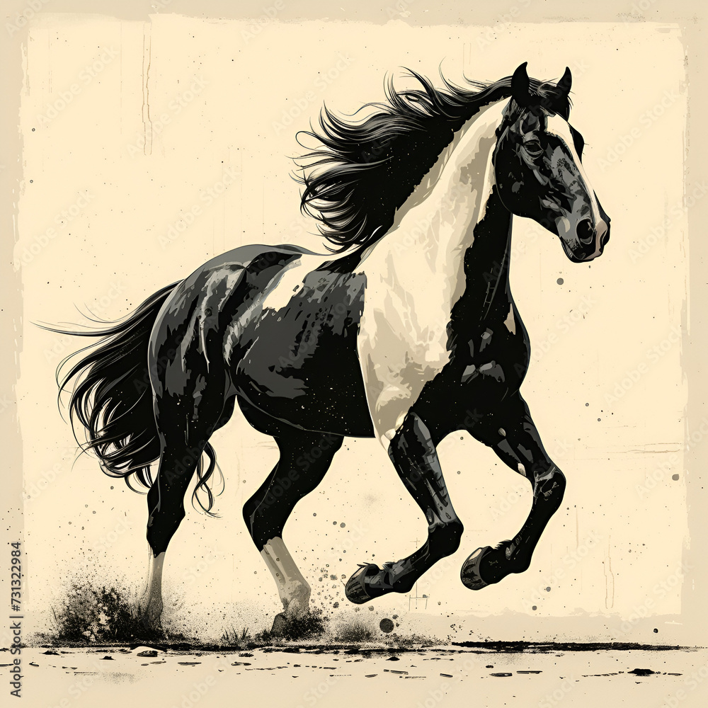 Horse Clipart, Horse Watercolor, Animal Clipart, Cute Horse, Commercial ...