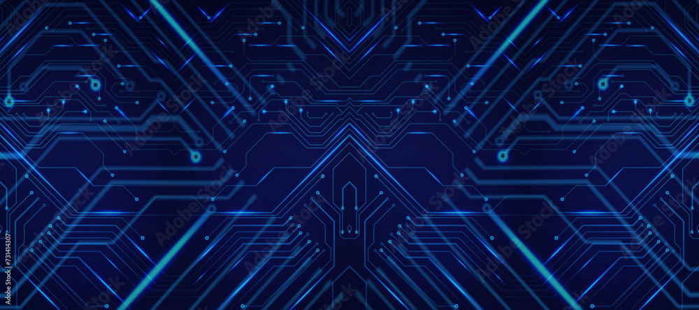 Mechatronic Digital Background ,Circuit board background, Wireframe ...