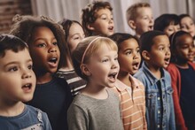 Singing Children Free Stock Photo - Public Domain Pictures