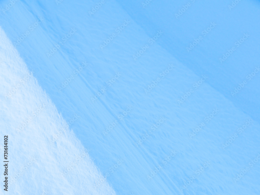 Photo Stock Snow texture. Wind sculpted patterns on snow surface. Wind ...