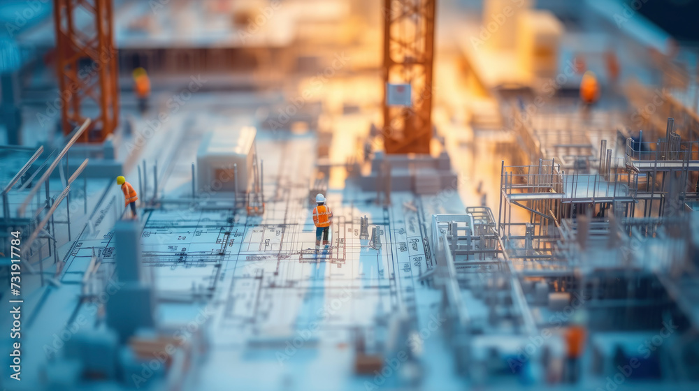 The foundation of tomorrow's innovation, seen in the construction of a ...