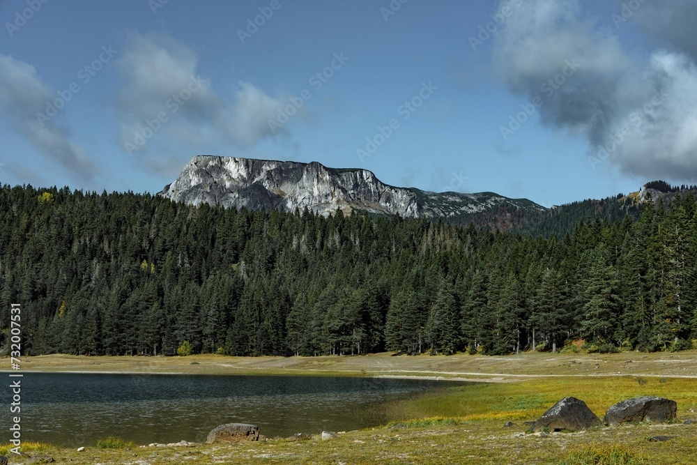Autumn Black Lake Durmitor National Park Zabljak Montenegro 3 Stock ...