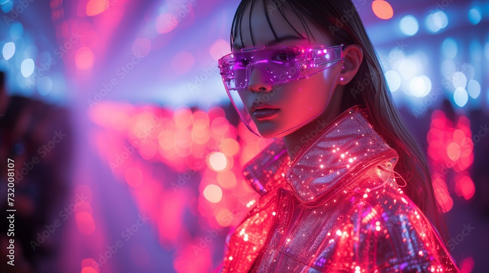 Fashion runway that showcases a blend of late 90s and early 2000s ...