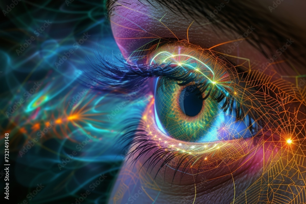 Stock-Illustration „Human Cyborg AI Eye orbicularis oculi muscle. Eye ... Stock-Illustration „Human Cyborg AI Eye orbicularis oculi muscle. Eye ...