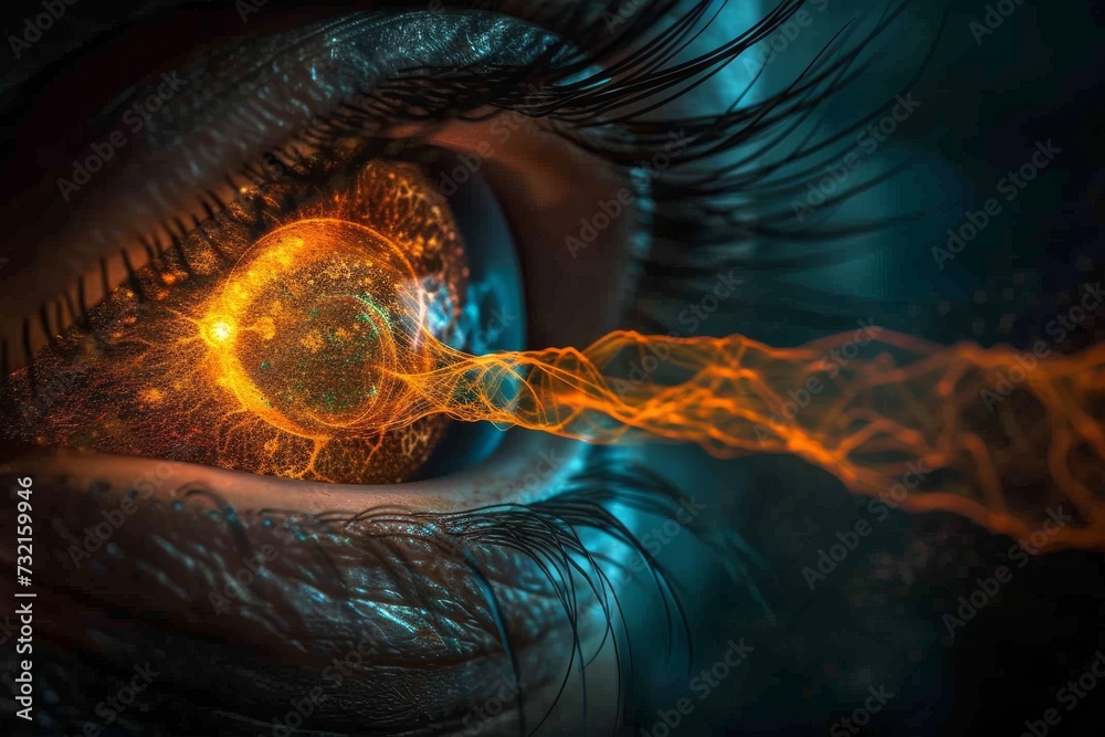 Human Cyborg AI Eye color vision maturation. Eye hazel optic nerve lens ... Human Cyborg AI Eye color vision maturation. Eye hazel optic nerve lens ...