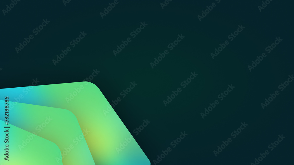 4K Ultra HD abstract geometric luxury wallpaper with stacked objects on ...